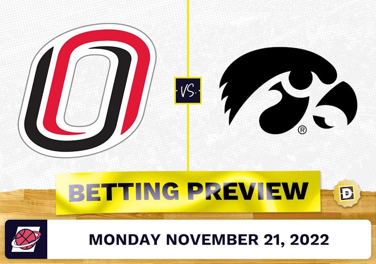 Nebraska-Omaha vs. Iowa CBB Prediction and Odds - Nov 21, 2022