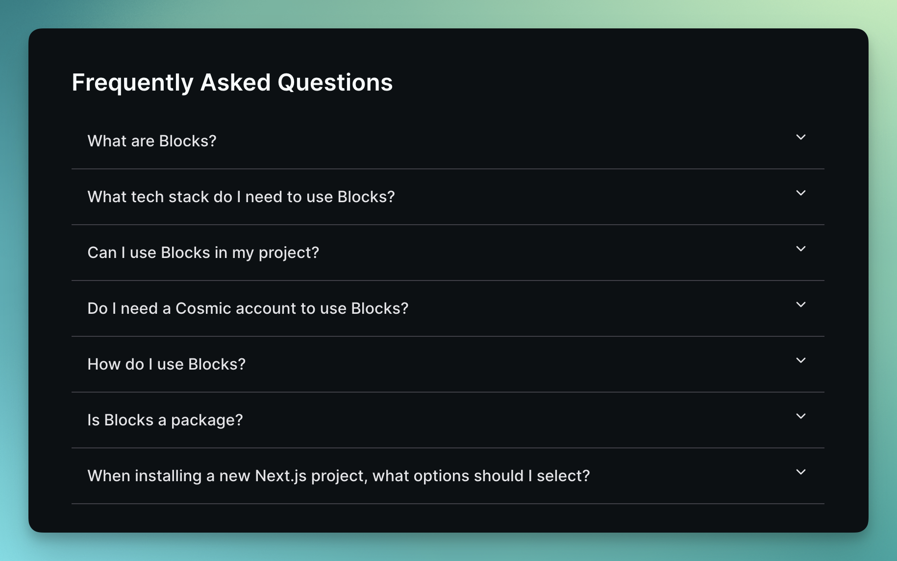 FAQs - Extensions | Cosmic