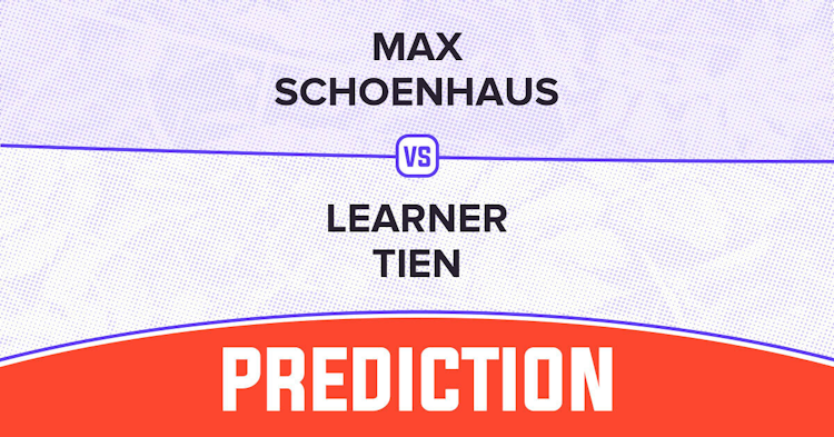 Max Schoenhaus vs Learner Tien Prediction - ATP Terra Wortmann Open ...