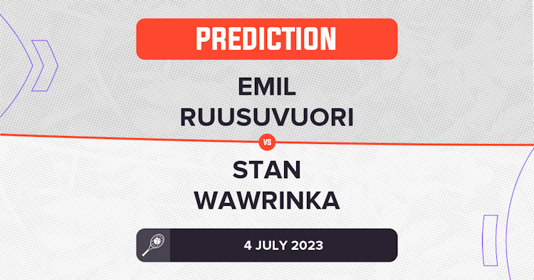 Emil Ruusuvuori vs Stan Wawrinka Prediction - Wimbledon 2023