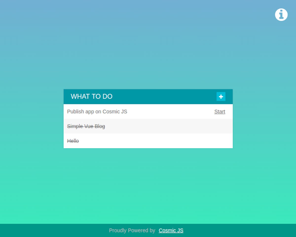 How to Build a React Todo App with a Pomodoro Timer using Cosmic | Cosmic
