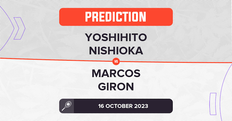 Yoshihito Nishioka vs Marcos Giron Prediction - ATP Tokyo 2023