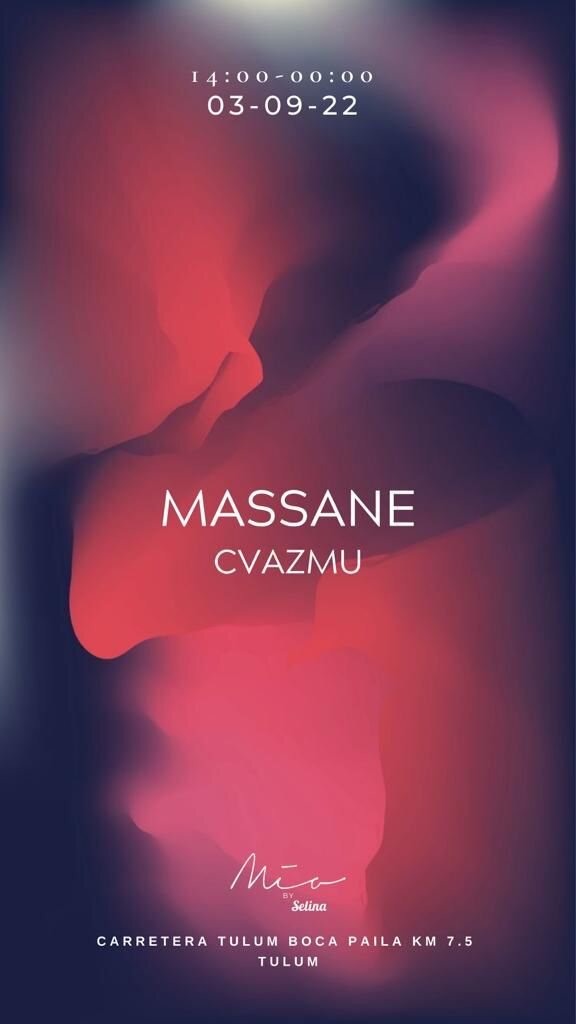 Massane @ Mia Beach Club Tulum - TULUM PARTY