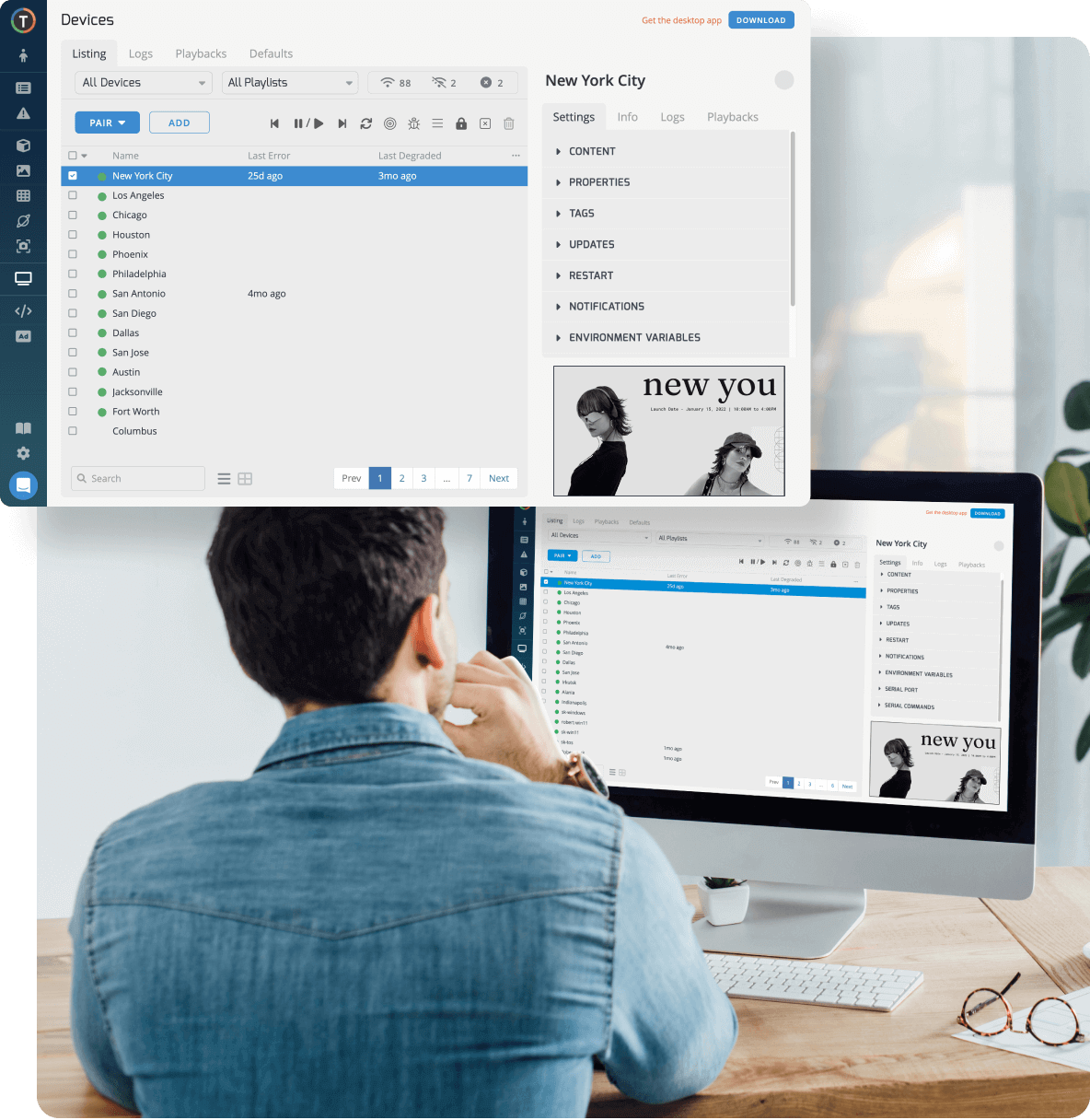 Scalable and Secure Digital Signage Software for Enterprise Networks ...