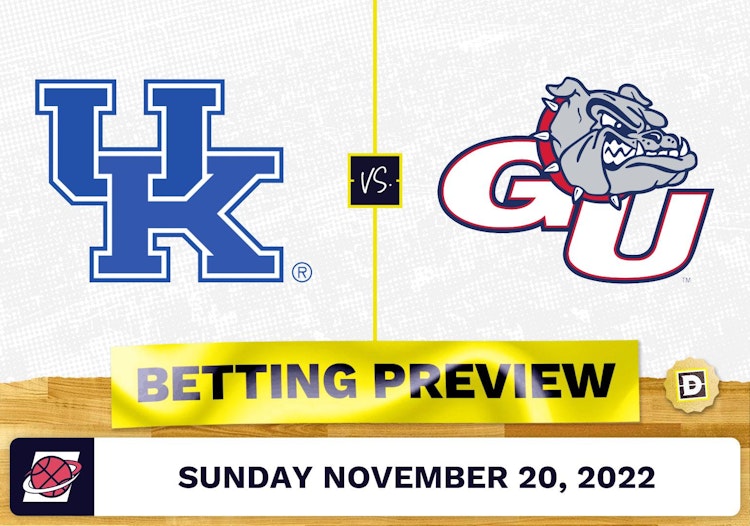 Kentucky vs. Gonzaga CBB Prediction and Odds - Nov 20, 2022