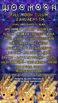 WooMoon 2023, Full Moon @ Papaya Playa Tulum - TULUM PARTY