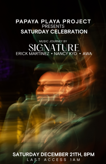 Signature | Saturday Celebration @ Papaya Playa Tulum | Sat Dec 21 ...