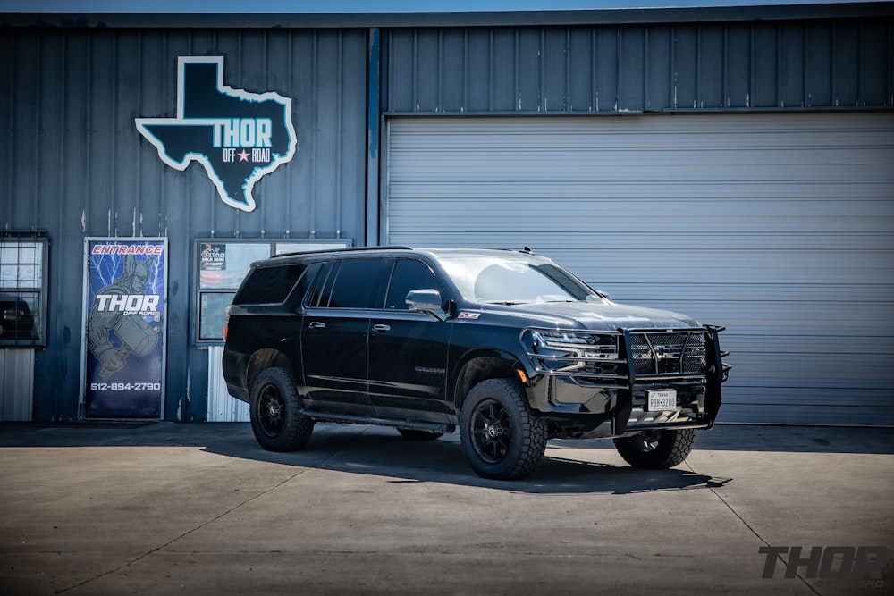 Custom 2022 Chevrolet Suburban Z71 Built by THOR Off-Road | THOR Off-Road
