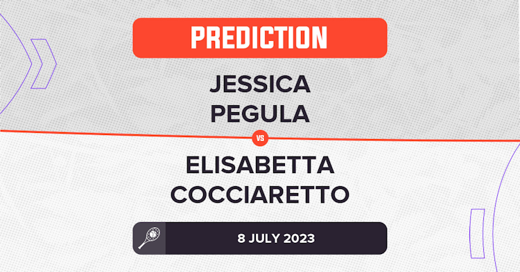 Jessica Pegula vs Elisabetta Cocciaretto Prediction - Wimbledon 2023