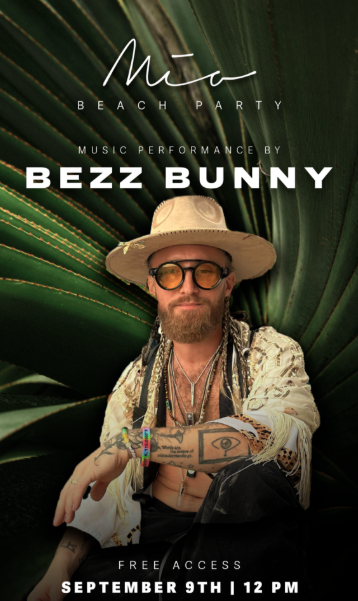 Bezz Bunny | Pool Party @ Mia Tulum | Tue Sep 09, 2025 | 12:00 Hrs