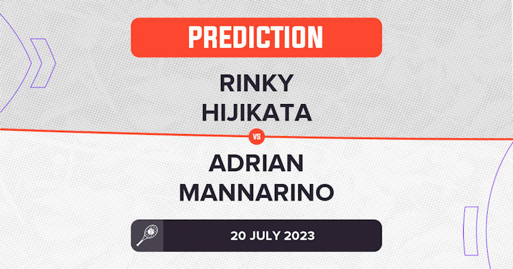 Rinky Hijikata vs Adrian Mannarino Prediction - Hall of Fame Open (Newport) 2023