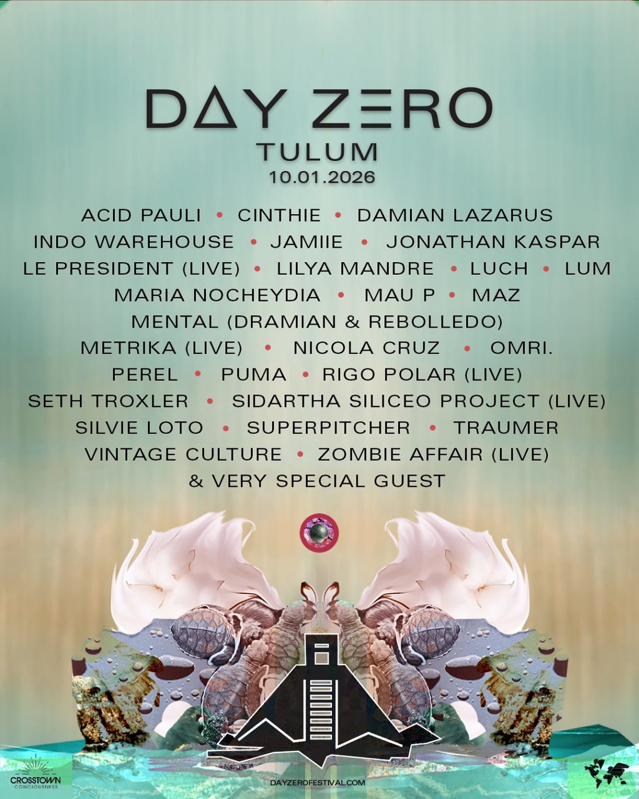 Day Zero 2026 @ Day Zero Tulum | Sat Jan 10, 2026 | 16:00 Hrs